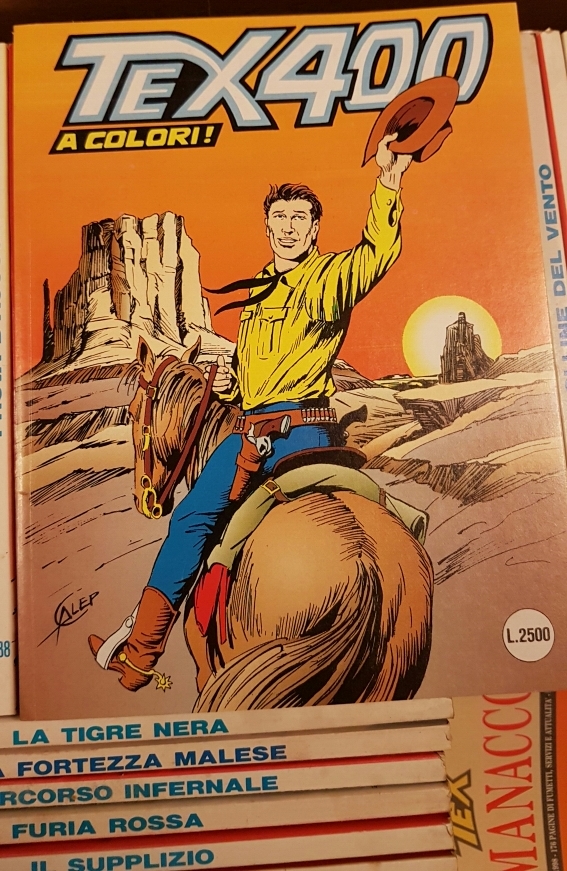 TEX, FUMETTO, ALBO MENSILE NUMERI DAL 319 AL 400