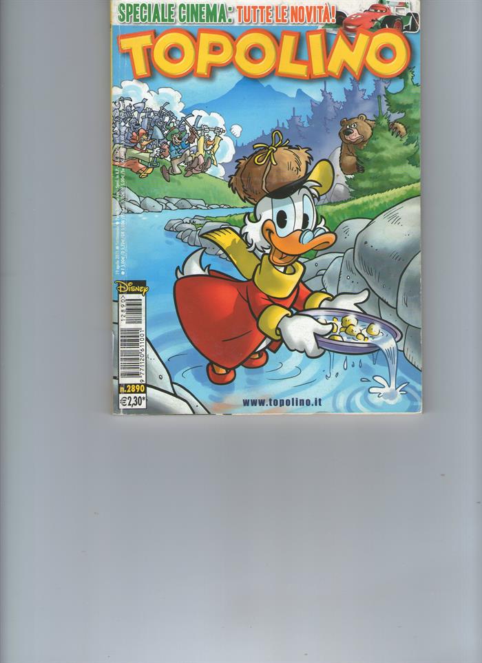 TOPOLINO N.2890 - 19 APRILE 2011 (COD.L.A.00176