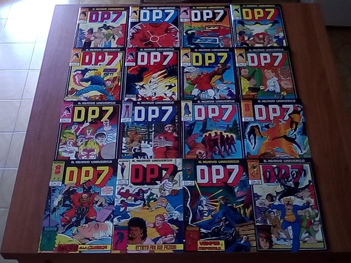 LOTTO D.P.7 SERIE COMPLETA 1/16-PLAY PRESS-MARVEL