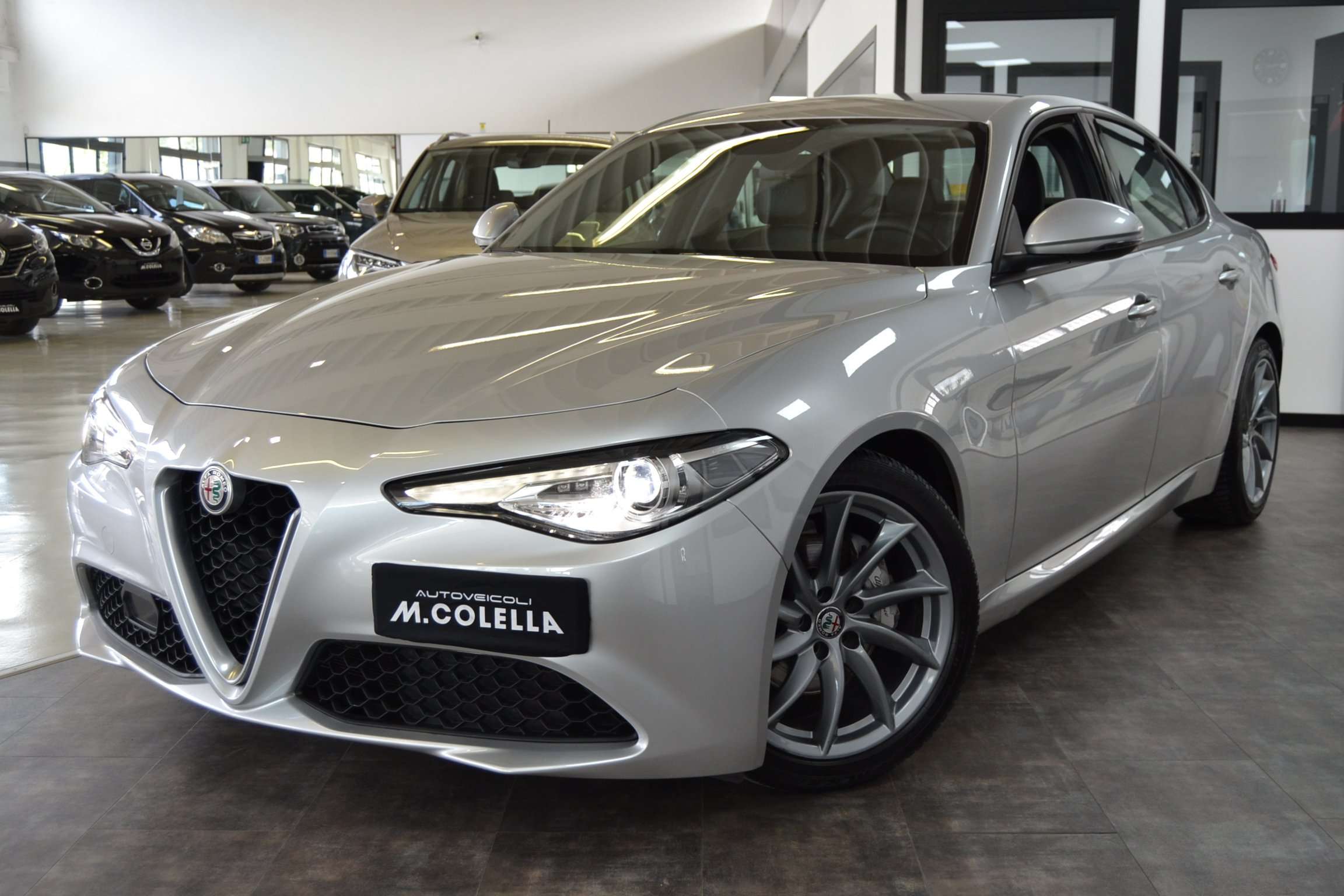 Alfa Romeo GiuliaSuper UniPro/Navi/Pelle/TagliandiALFA/C.Auto