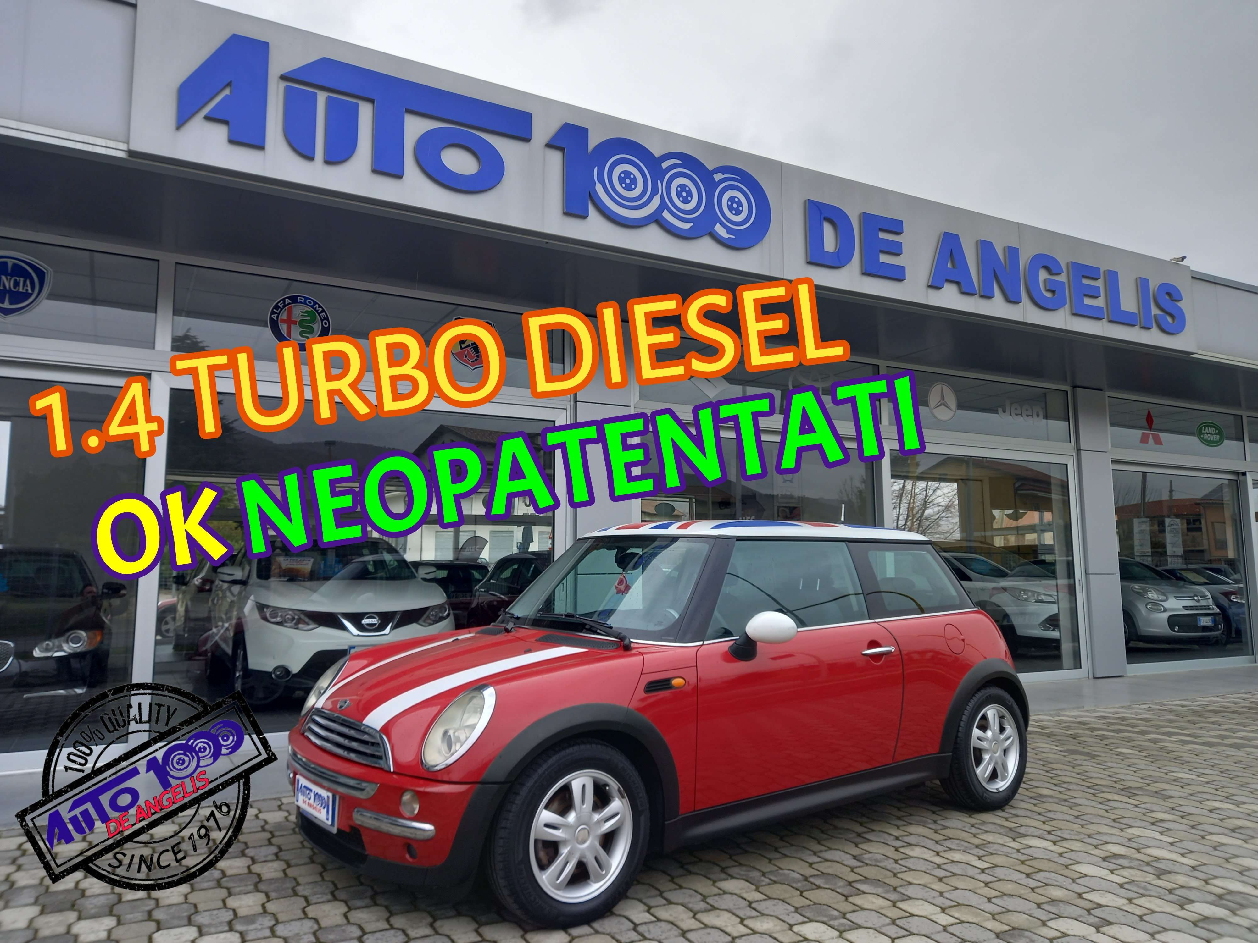 MINI One D1.4 TD - 6 MARCE ** GUIDABILE DA NEO PATENTATI***