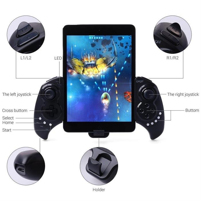 IPEGA PG-9023 BLUETOOTH GAME CONTROLLER GAMEPAD TABLET ANDROID O IOS APPLE