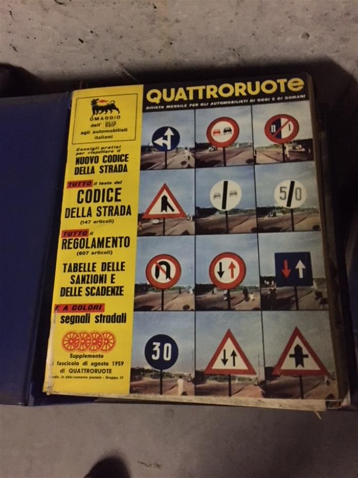 COLLEZIONE COMPLETA QUATTRORUOTE