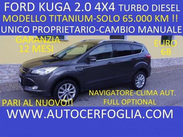 Ford Kuga2.0 tdci Titanium 4wd -SOLO 65.000 KM !!!