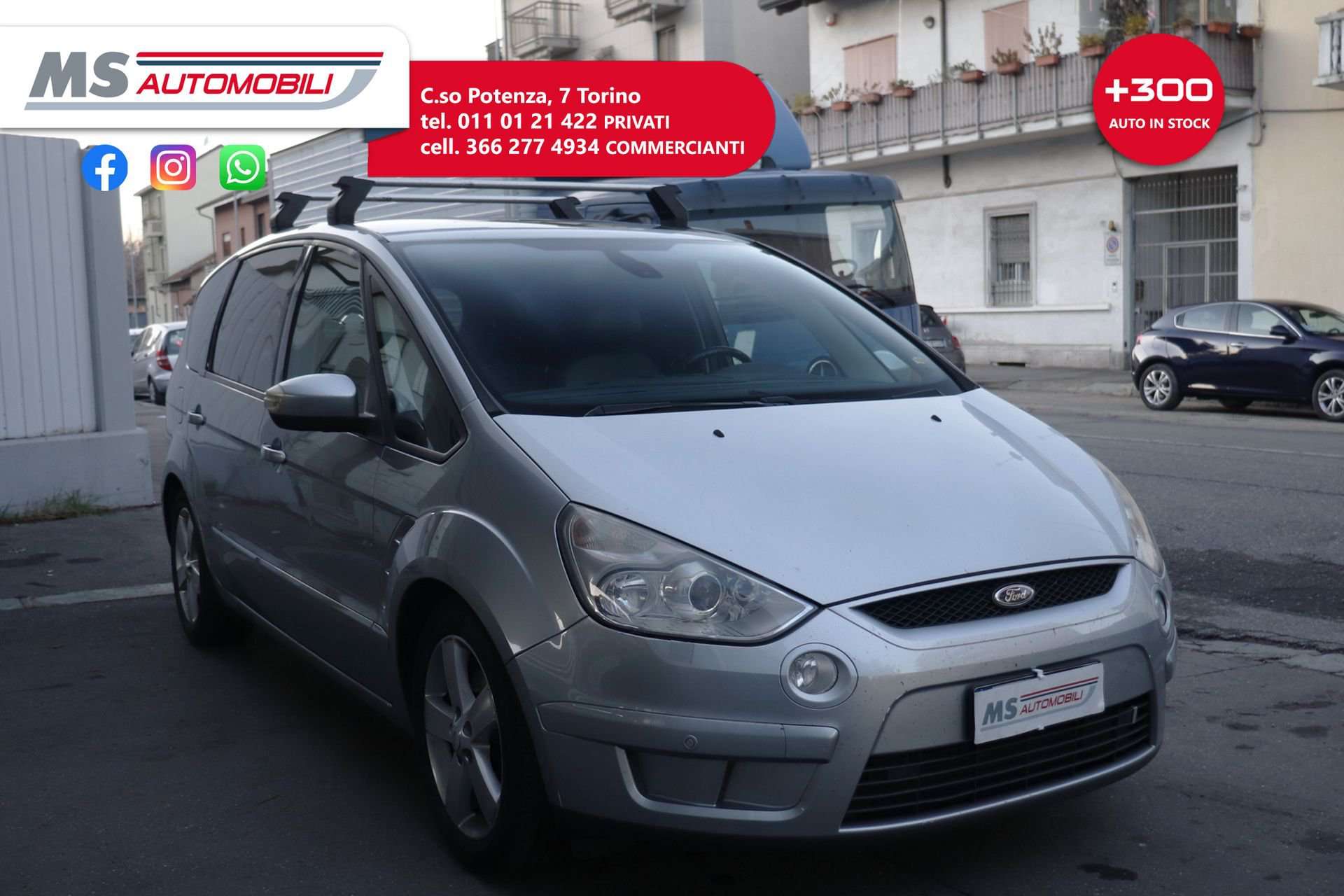 Ford S-MaxS-Max 2.0 TDCi 140CV Titanium Tetto Pelle