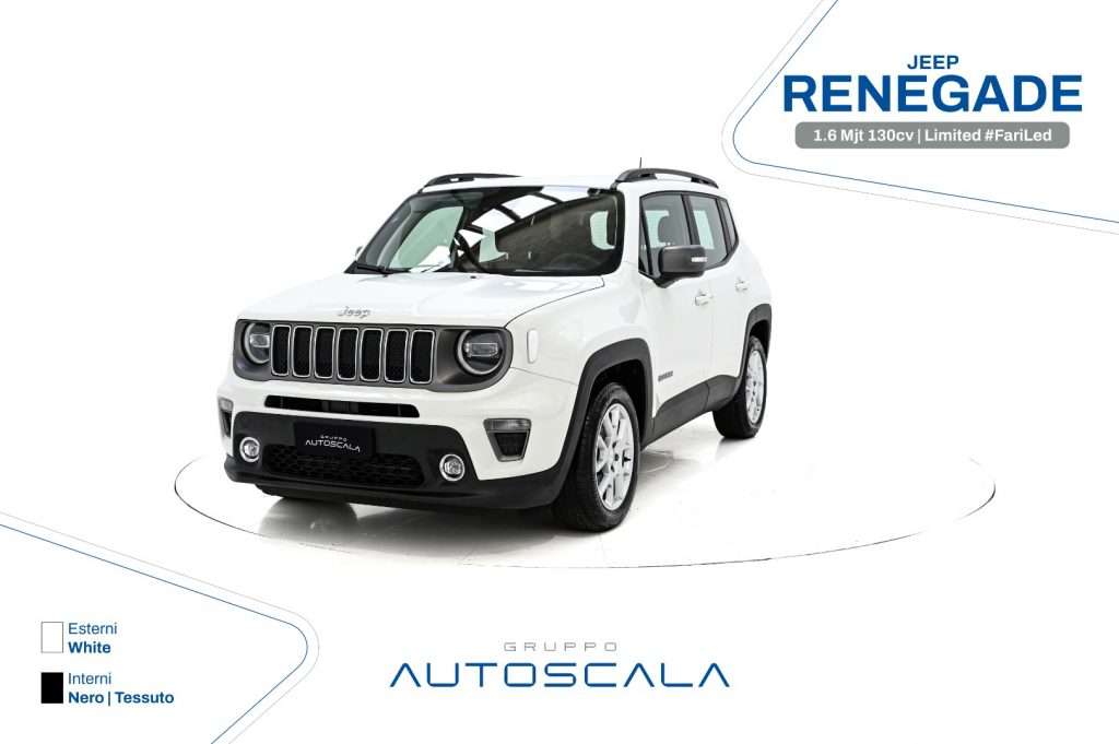 Jeep Renegade1.6 Mjt 130 CV Limited #FariLed