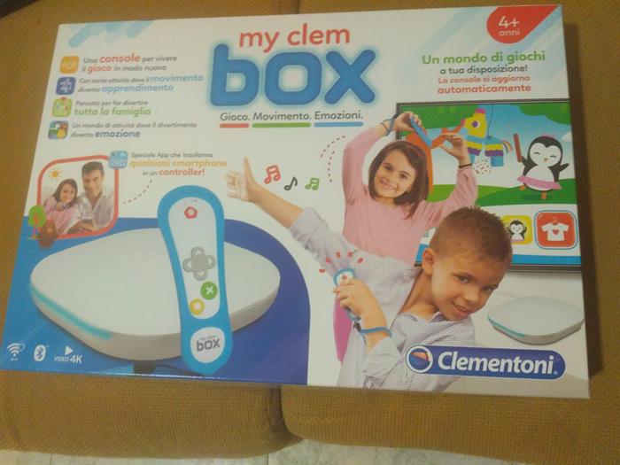 MY CLEM BOX 4+ CONSOLE EDUCATIVA- CLEMENTONI