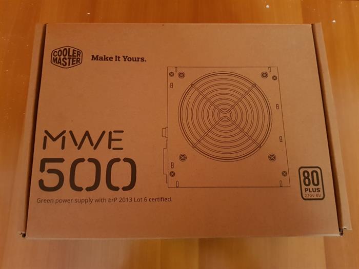 ALIMENTATORE COOLER MASTER MWE 500 - NUOVO IMBALLATO