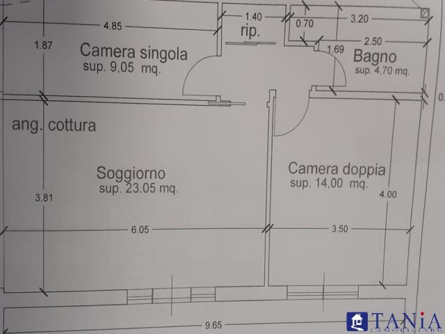 Appartamento da ristrutturare montia rif 4060