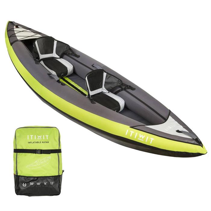 KAYAK BIPOSTO GONFIABILE ITWIT PIU' KIT