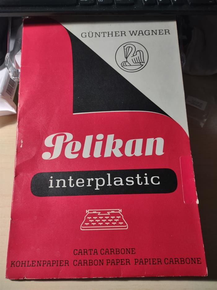 CARTA CARBONE PELIKAN INTERPLASTIC