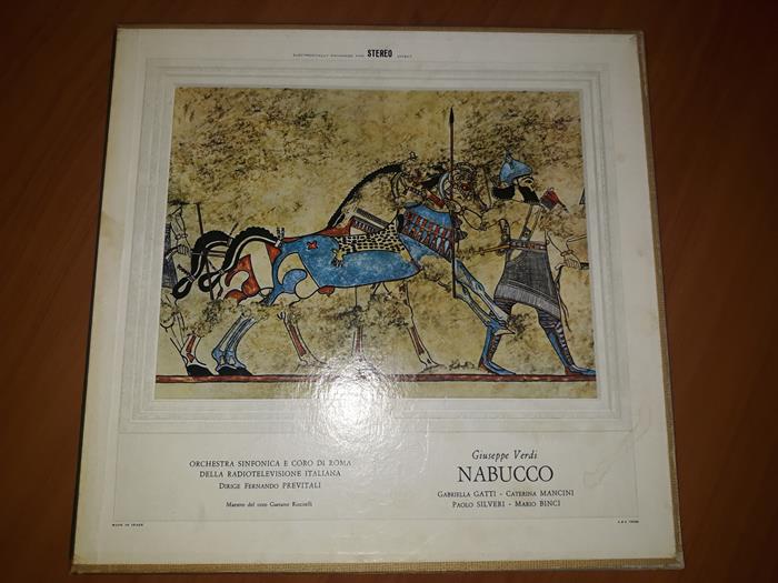 OPERA COMPLETA DE" NABUCCO"