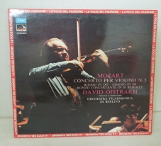 Disco vinile 33" Mozart concerto per violino n. 5