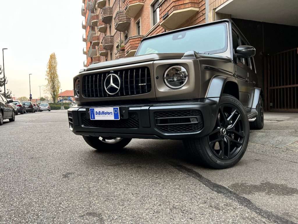 Mercedes-Benz G 63 AMGUFFICIALE GRIGIO MONZA MAGNO OPACO KM 4900!!