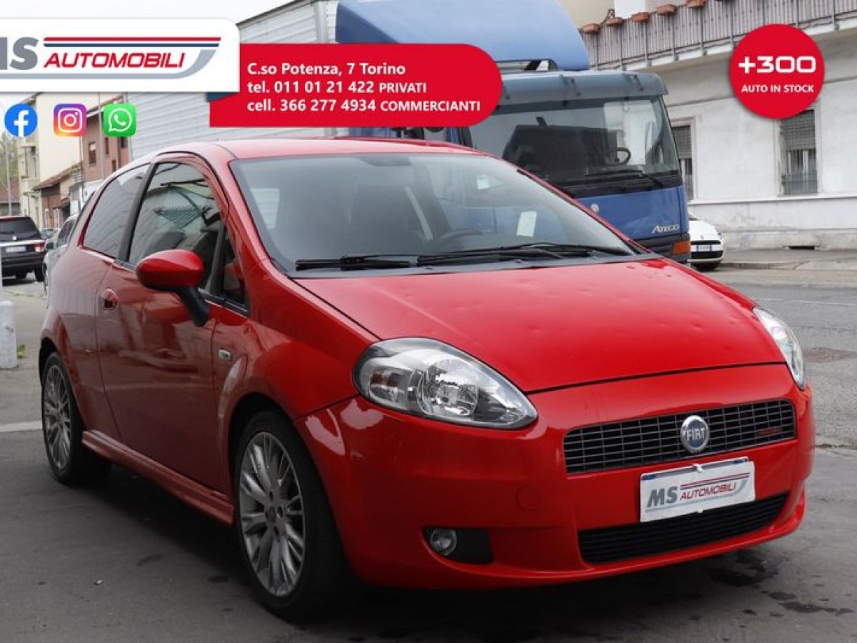 FIAT Grande Punto Grande Punto 1.9 MJT 130 CV 3 porte Sport