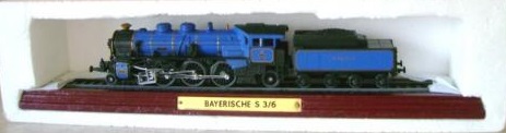 LOCOMOTIVA MODELLISMO BAYERISCHE S 3/6 H0