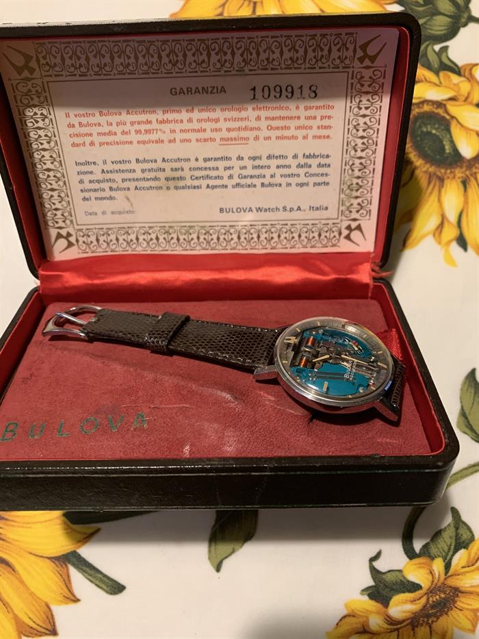 OROLOGIO BULOVA ACCUTRON ANNI SESSANTA