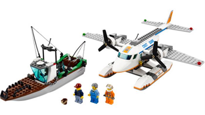 SET LEGO CITY 60015 - COAST GUARD PLANE