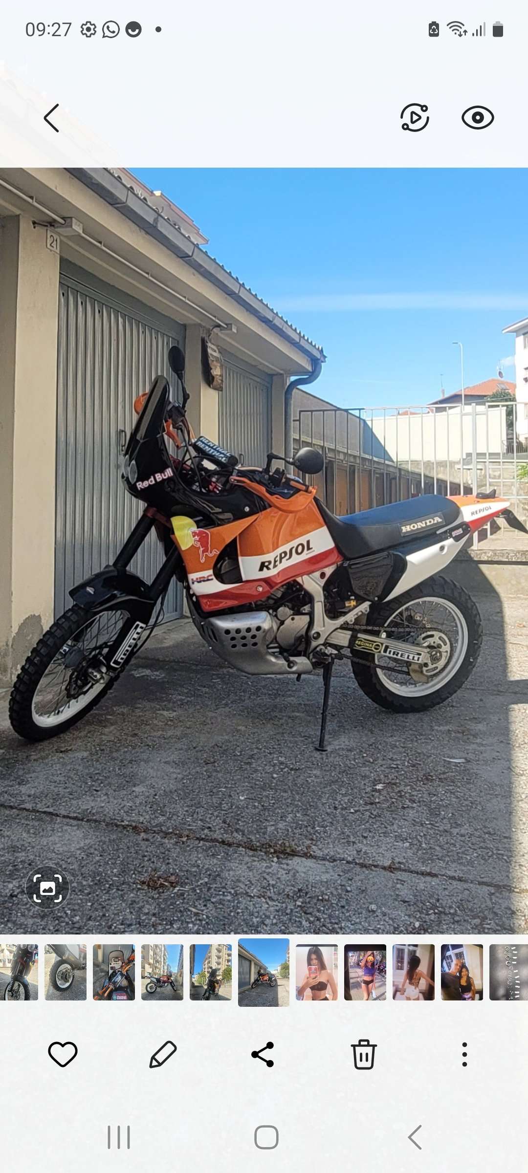 Honda XRV 750Rally faraoni