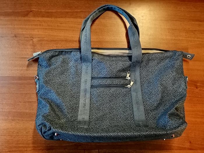 BORSA IN TESSUTO BLU