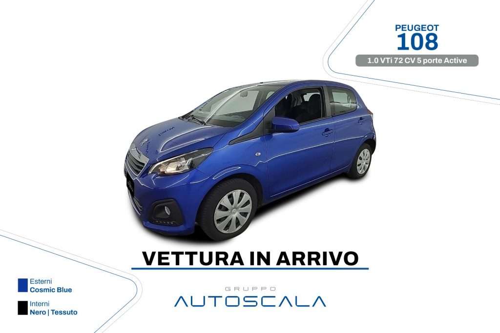 Peugeot 1081.0 VTi 72 CV 5 porte Active