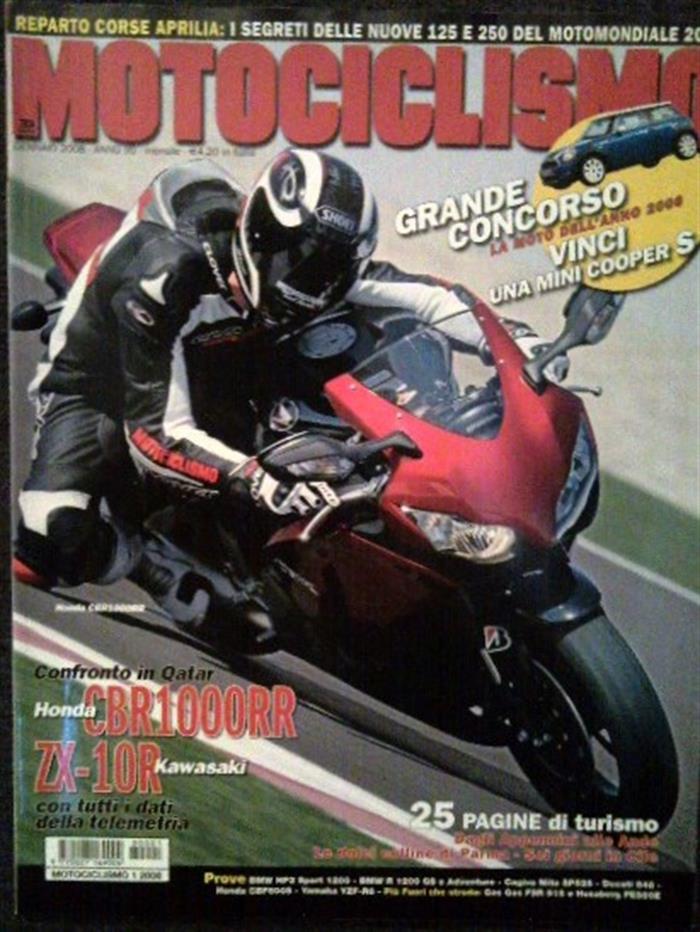 MOTOCICLISMO 1/2008- BMW R1200 GS-DUCATI 848-YAMAHA