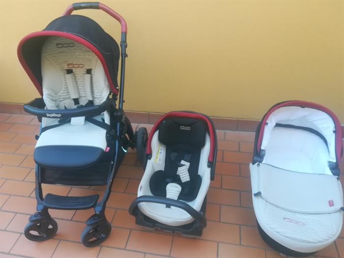 TRIO PEG PEREGO FIAT 500 LIMITED EDITION