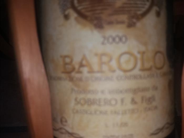 BAROLO ANNO 2000