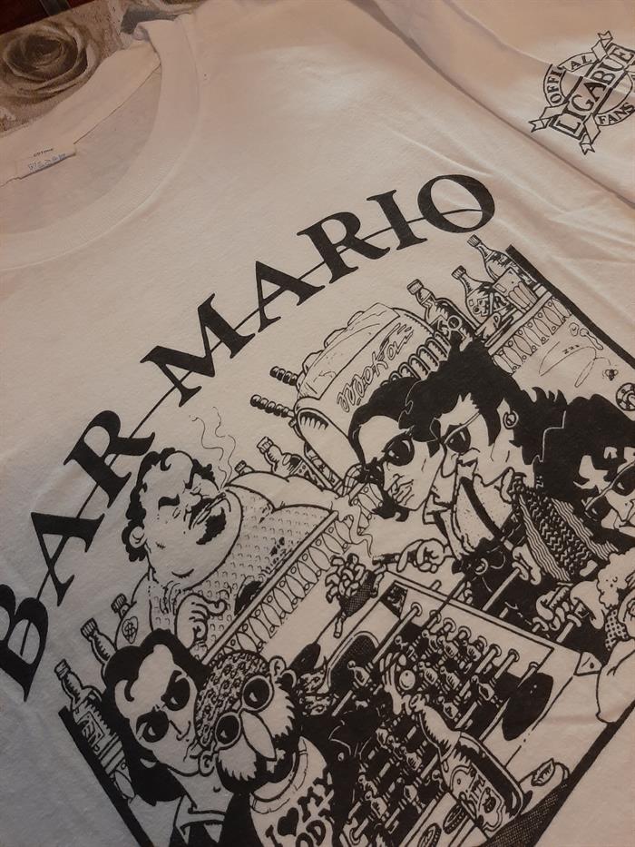 LE PRIME T-SHIRT DEL FANS CLUB LIGABUE BAR MARIO