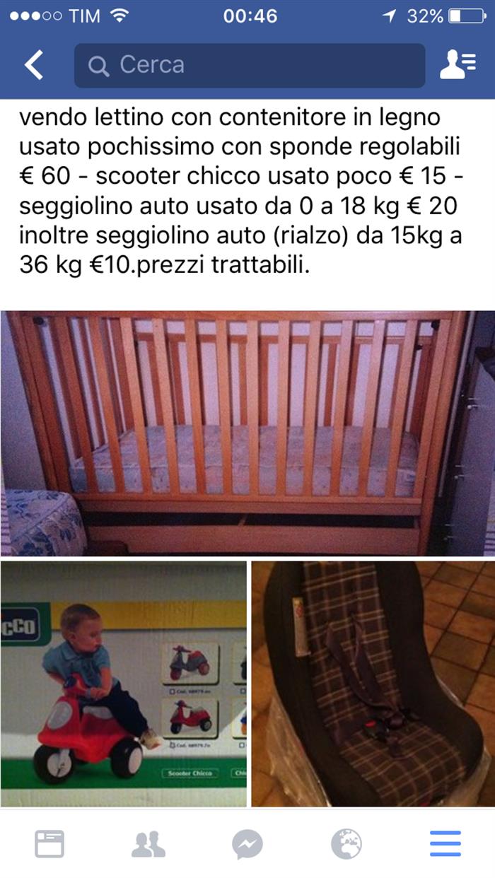 LETTINO IN LEGNO