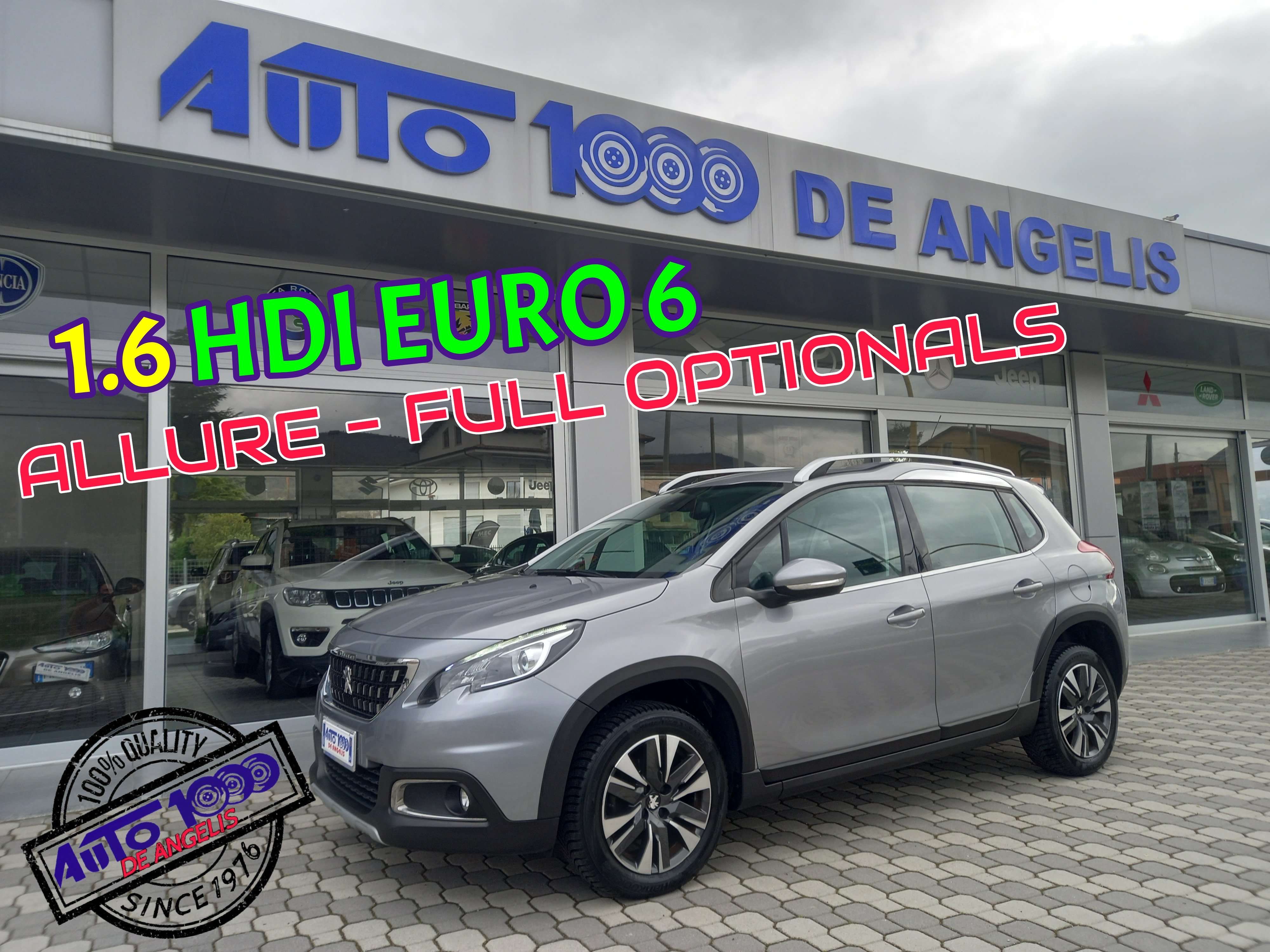 Peugeot 20081.6 BLUEHDI 100 cv *** ALLURE - FULL OPTIONALS ***