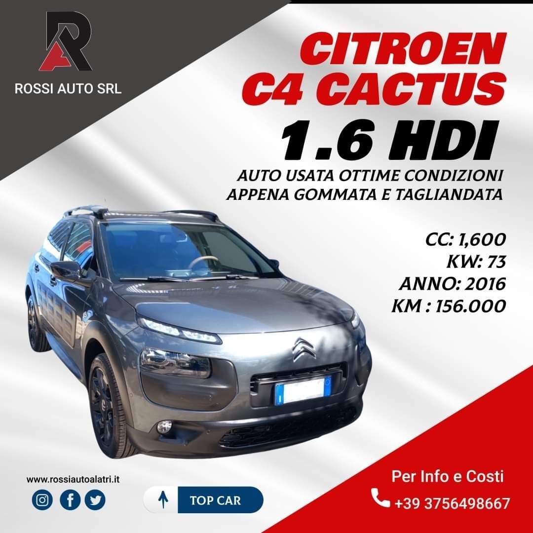 Citroen C4Cactus 1.6 bluehdi Feel s&s 100cv etg6