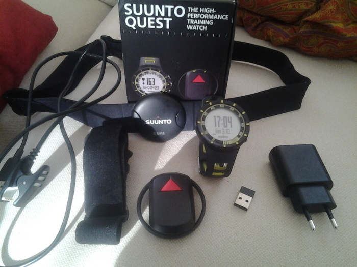 VENDO SUUNTO QUEST COMPLETO GPS E FASCIA CARDIO