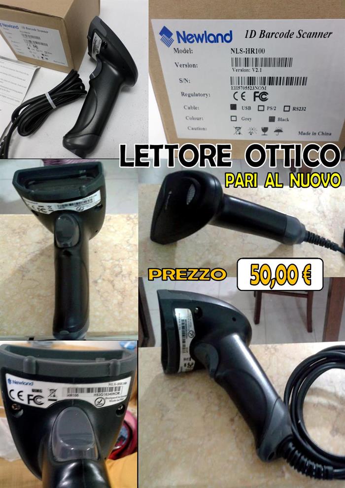 LETTORE OTTICO NEW LAND NLS-HR100