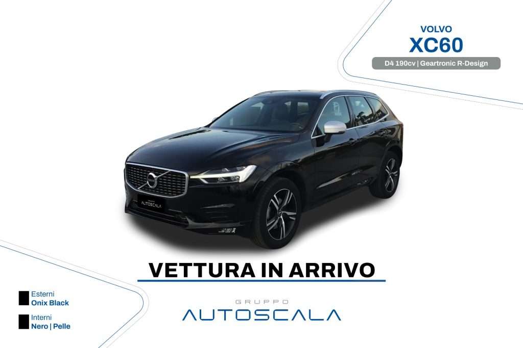 Volvo XC60D4 190cv Geartronic R-design