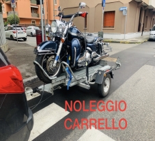 NOLEGGIO CARRELLO PORTAMOTO 3 corsie