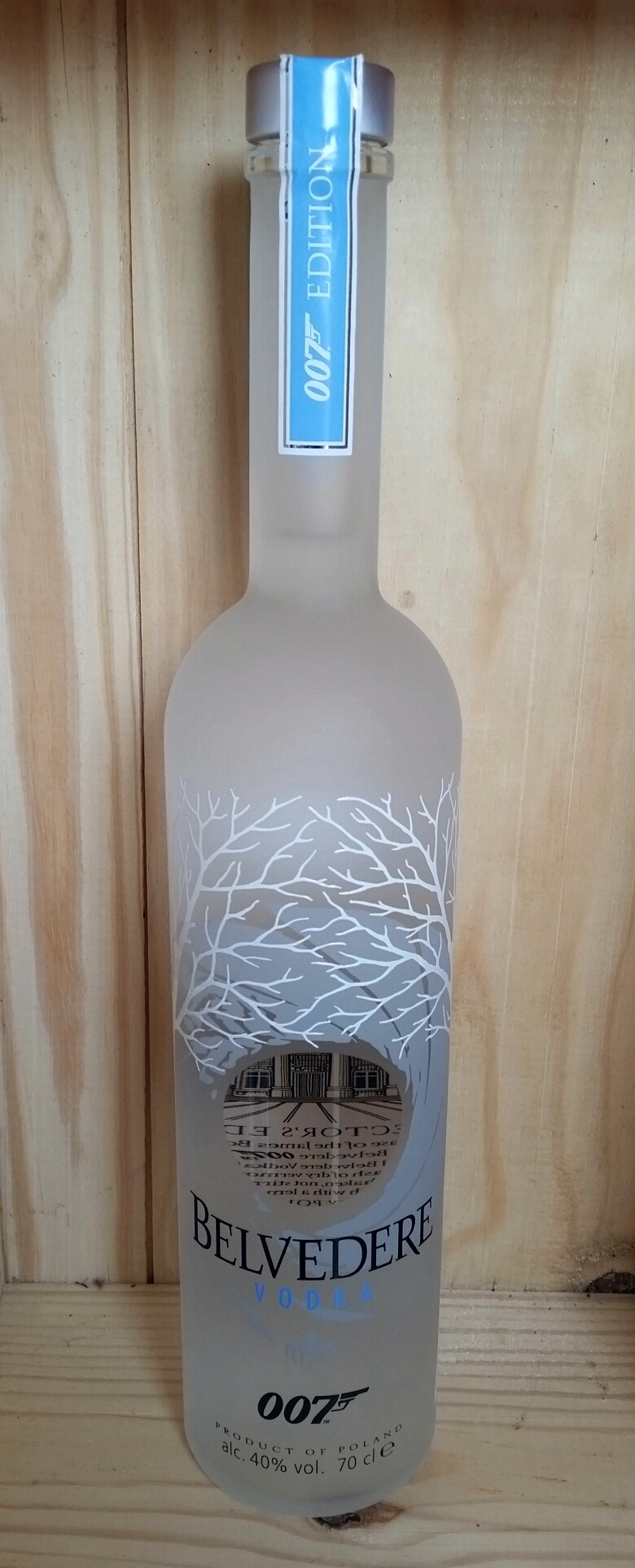 VODKA BELVEDERE 007 SPECTRE