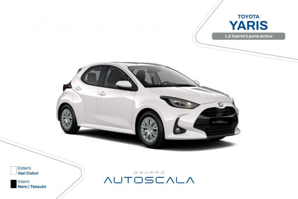 Toyota Yaris1.5 Hybrid 5 porte Active