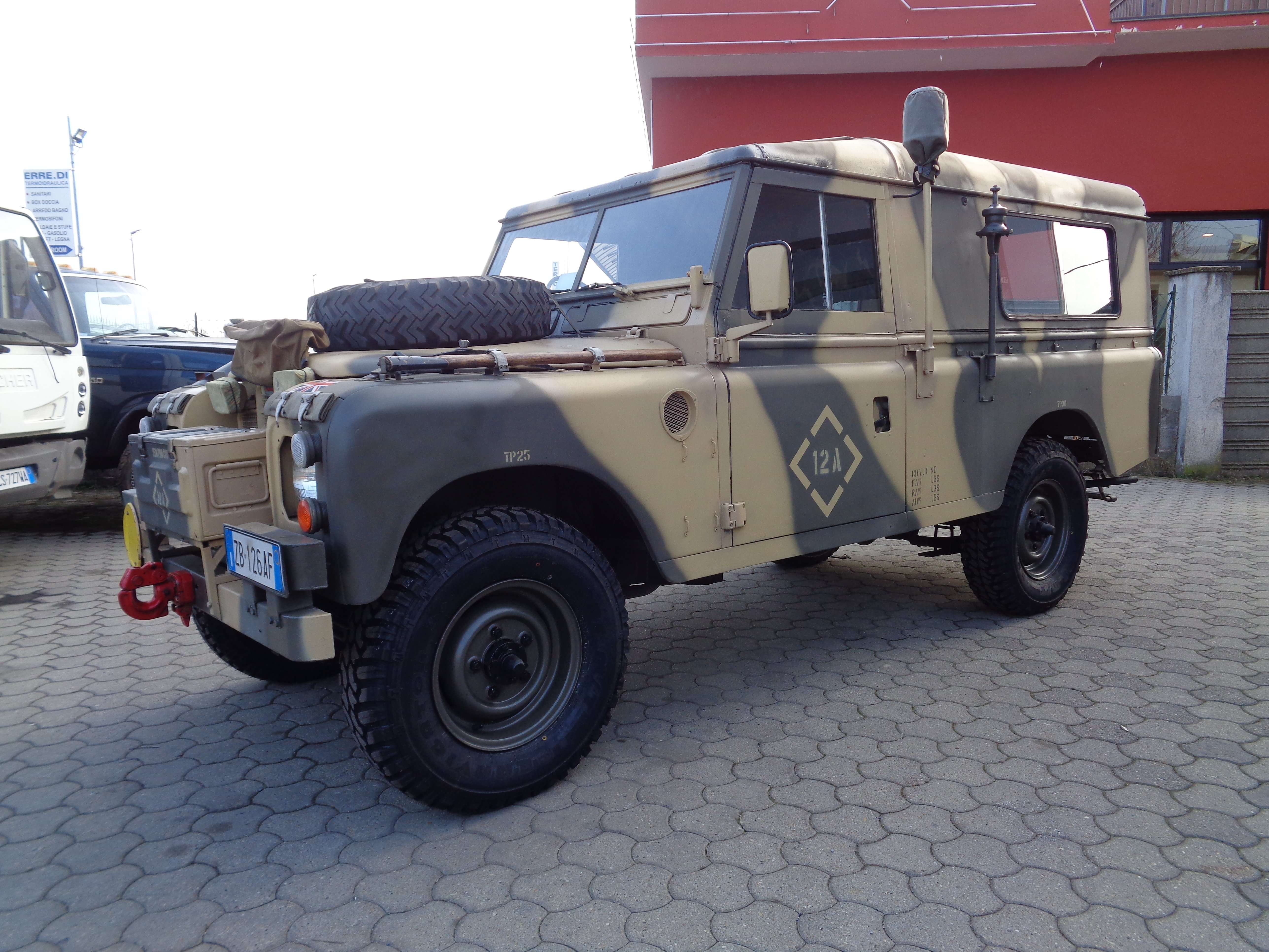 Land Rover Series88 / 109 MILITARY BENZINA