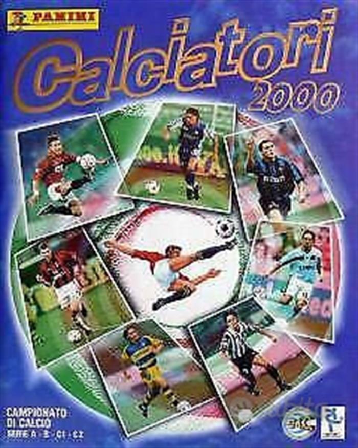 ALBUM FIGURINE CALCIATORI PANINI 2000 COMPLETO