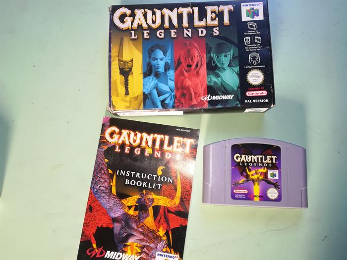 GAUNTLET LEGENDS NINTENDO 64 N64 PAL