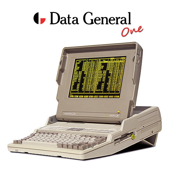 DATA GENERAL ONE: IL PRIMO LAPTOP DELLA STORIA!