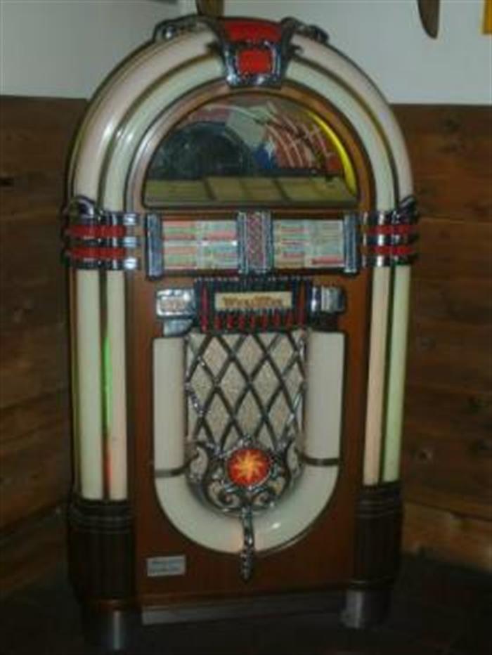 AUTENTICO JUKE BOX WURLITZER ONE MORE TIME ANNI 80