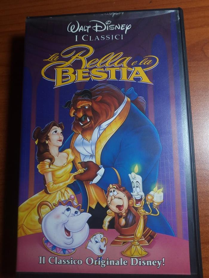 VIDEOCASSETTA ORIGINALE VHS LA BELLA E LA BESTIA 1993 VS 4415