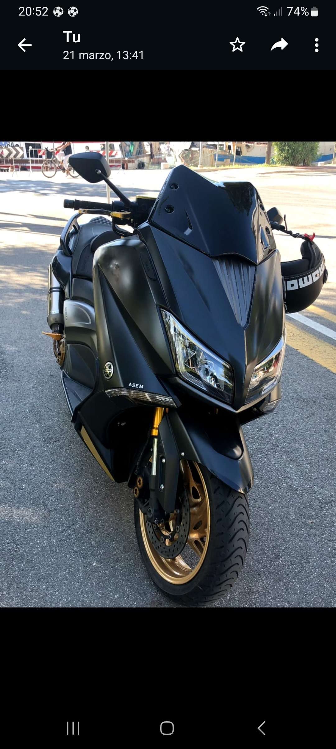 Yamaha TMAX 530Iron