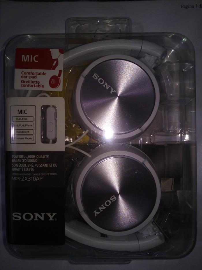 CUFFIA STEREO SONY