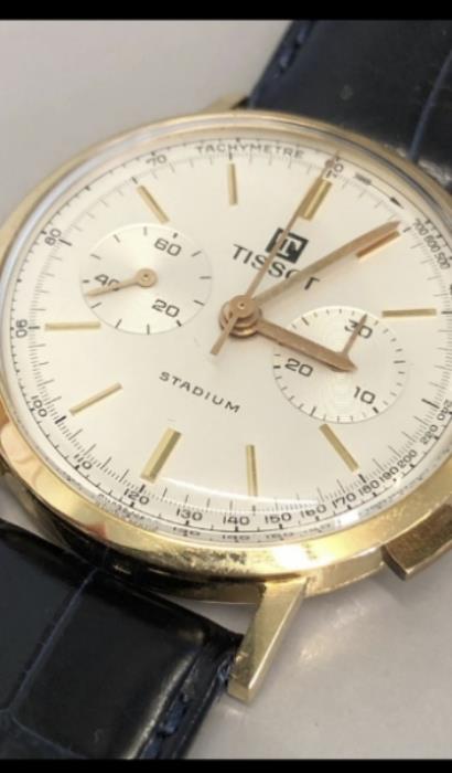 TISSOT STADIUM CHRONOGRAPH LEMANIA ORO 18KT