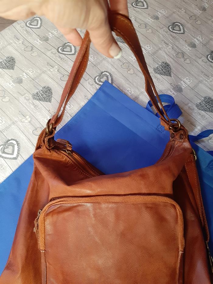 BORSA/ZAINO IN PELLE