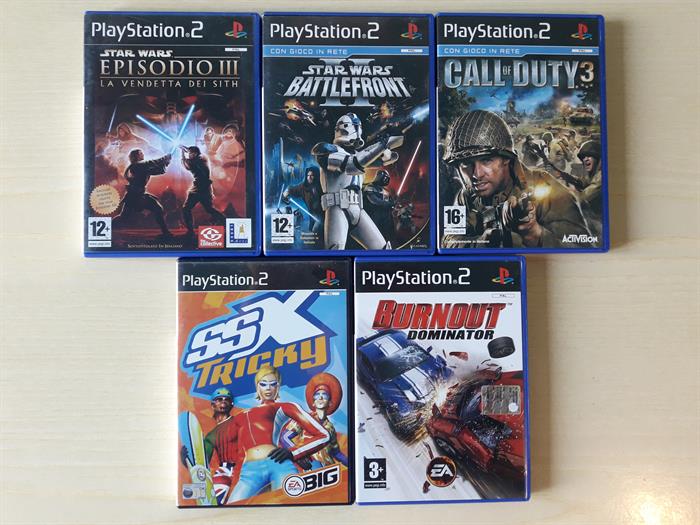 5 GIOCHI DELLA PLAYSTATION 2