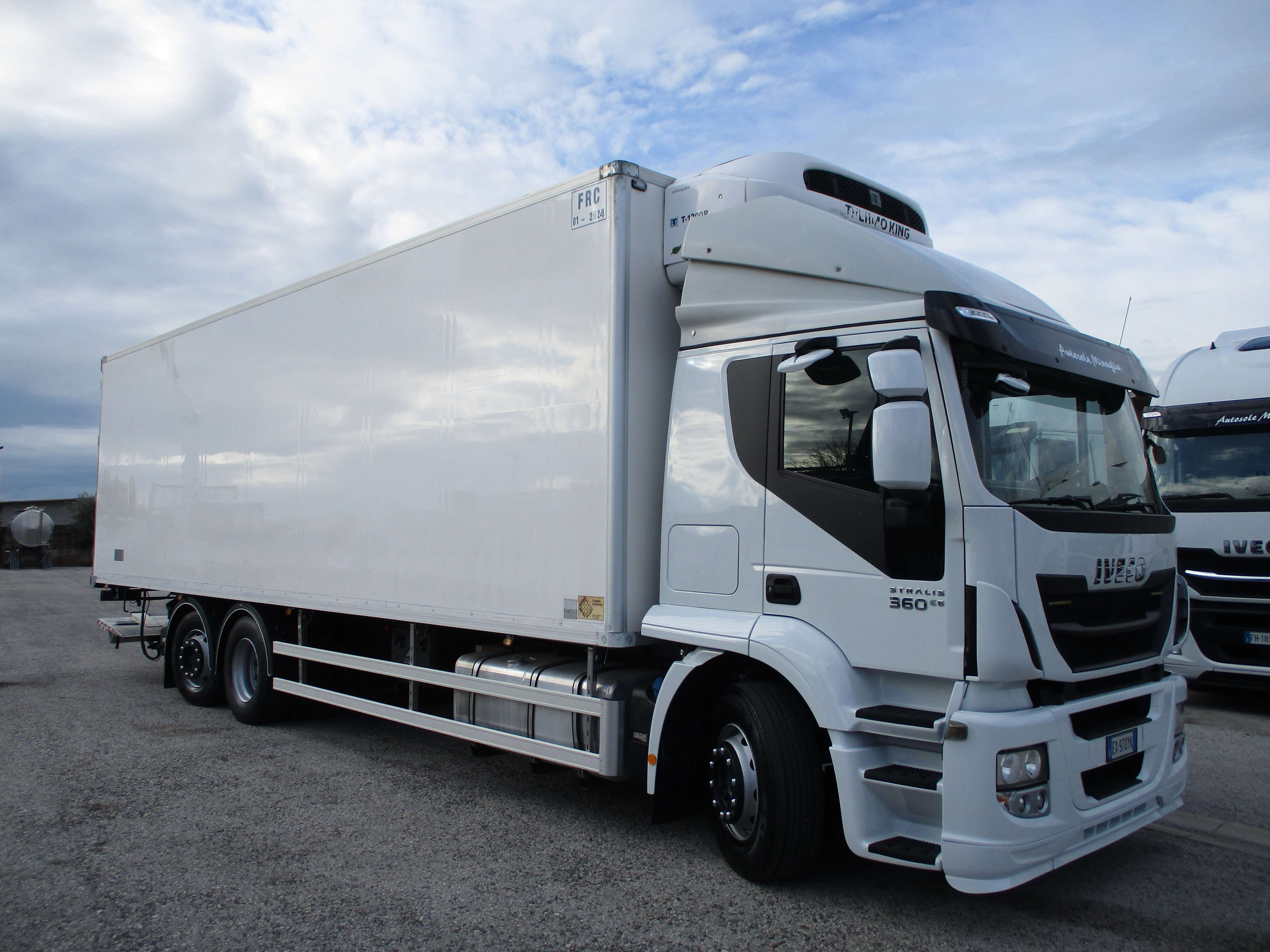 Iveco STRALIS 360 EURO 6 FRIGO+SPONDA 9.60 M FRC 01/24